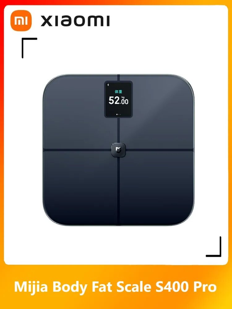 Xiaomi Напольные весы Mijia Body Fat Scale S400 Pro, нагрузка 150 кг, точность 100 г