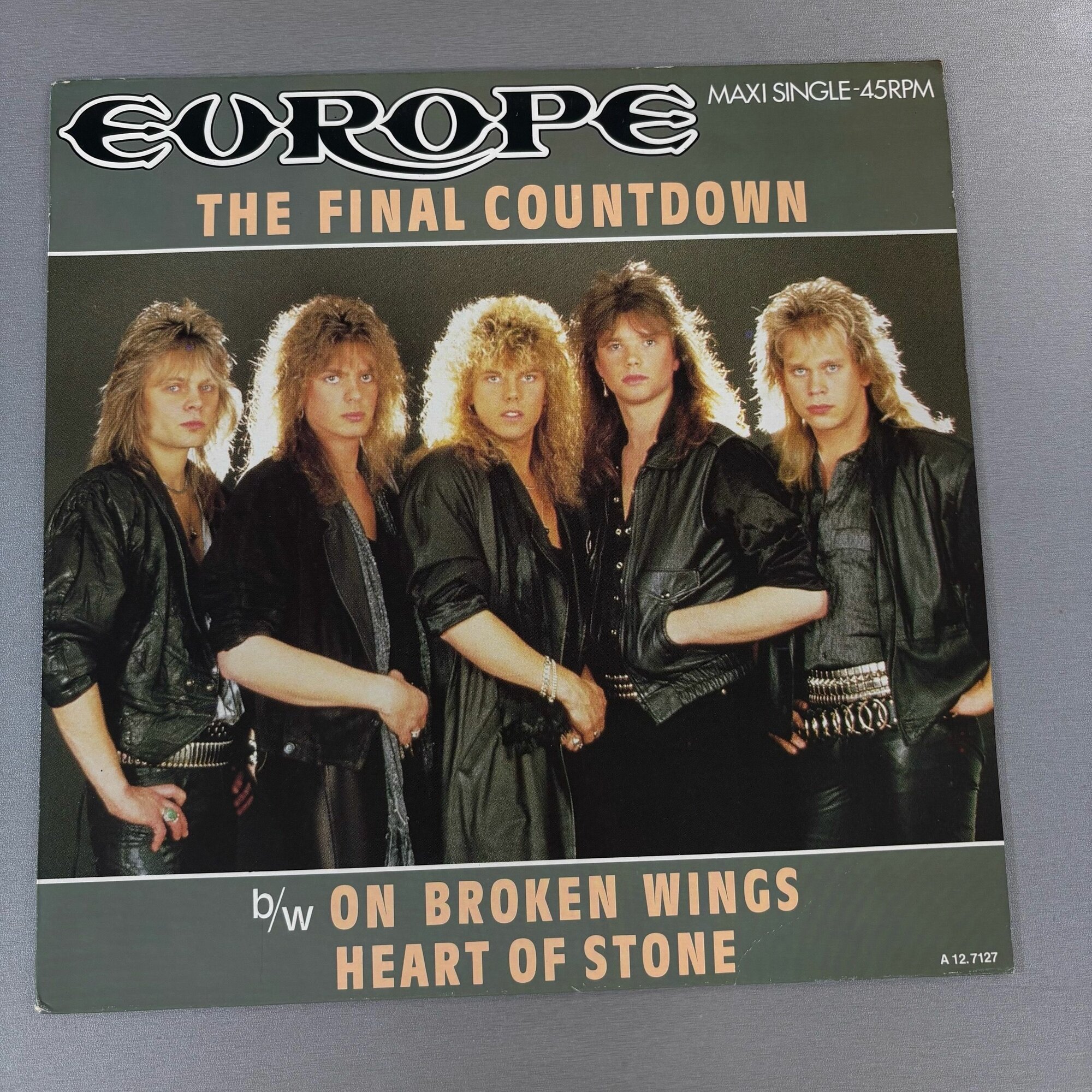 Europe The Final Countdown. 1986. Голландия . Maxi-Single. NM-/EX