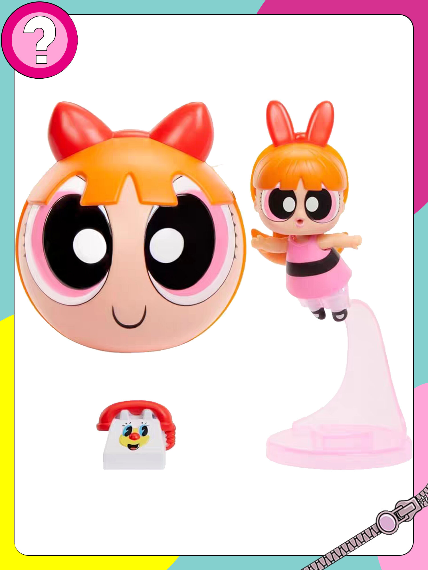 ЛОЛ Powerpuff Girls Кукла в форме шара подарок для детей от 3 лет 8CM Blossom