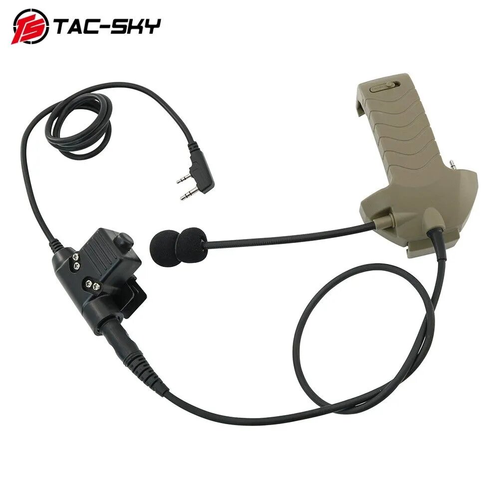 TS TAC-SKY Тактическая гарнитура Walker's Razor Комплект внешнего микрофона Электронный наушник для стрельбы Охотничья гарнитура
