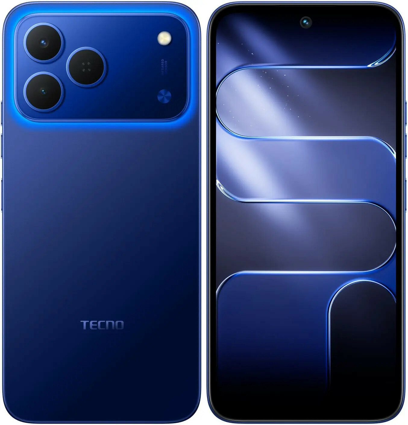 Смартфон Tecno SPARK 50 KN4n 128+6 Halo Blue