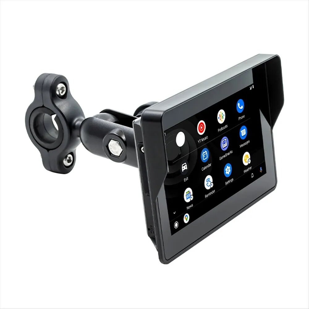 Портативный Беспроводной Экран Carplay Для Мотоциклов И Android Auto