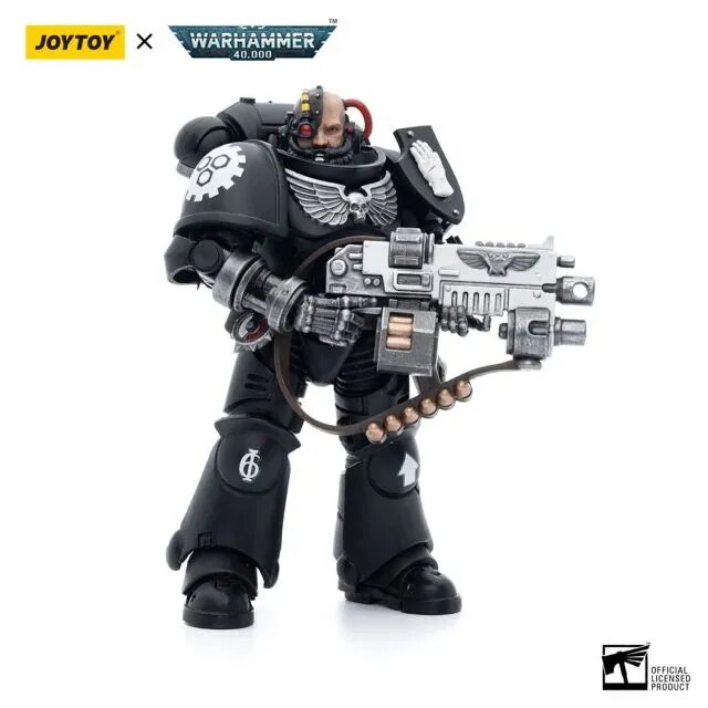 JOYTOY Warhammer 40K 1/18 Iron Hands Intercessors Brother Lgnar Подарочная модель
