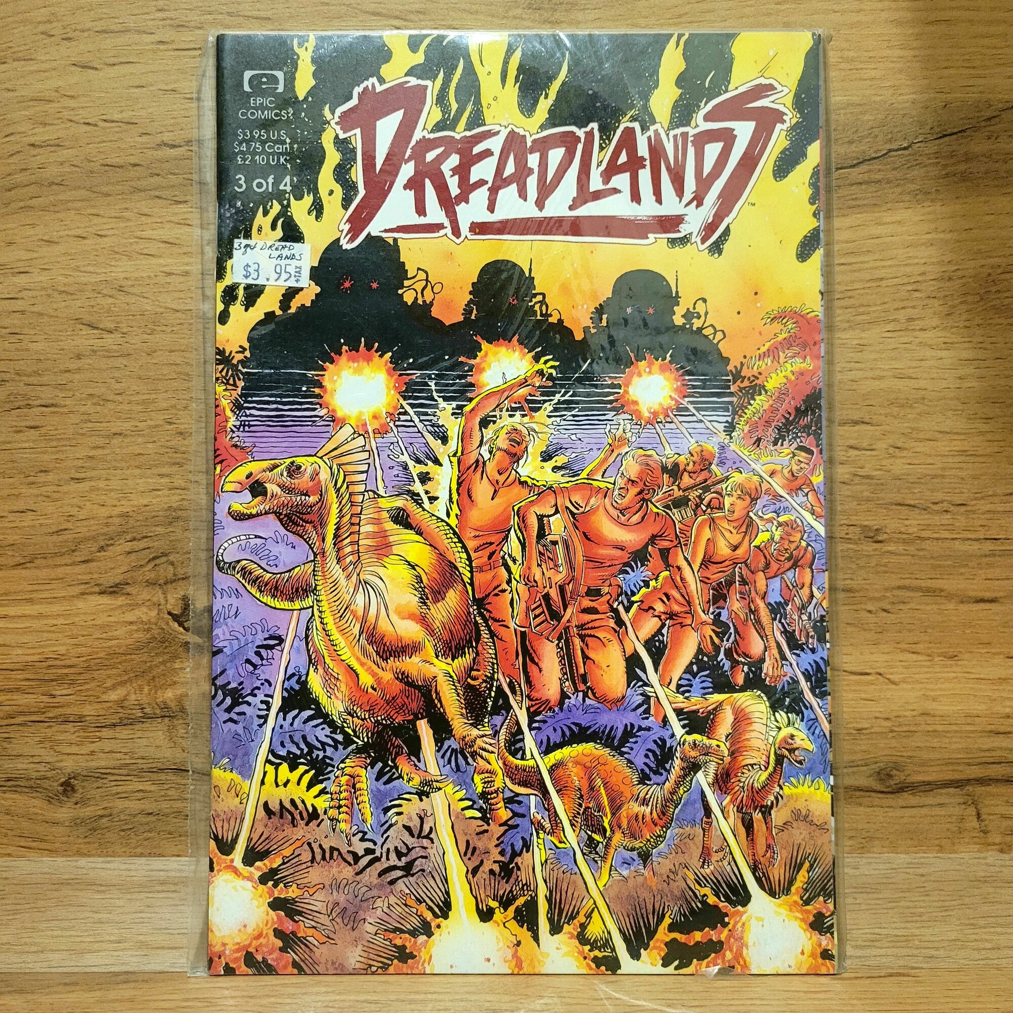 Ретро Комикс Dreadlands #3. 1993 Год.