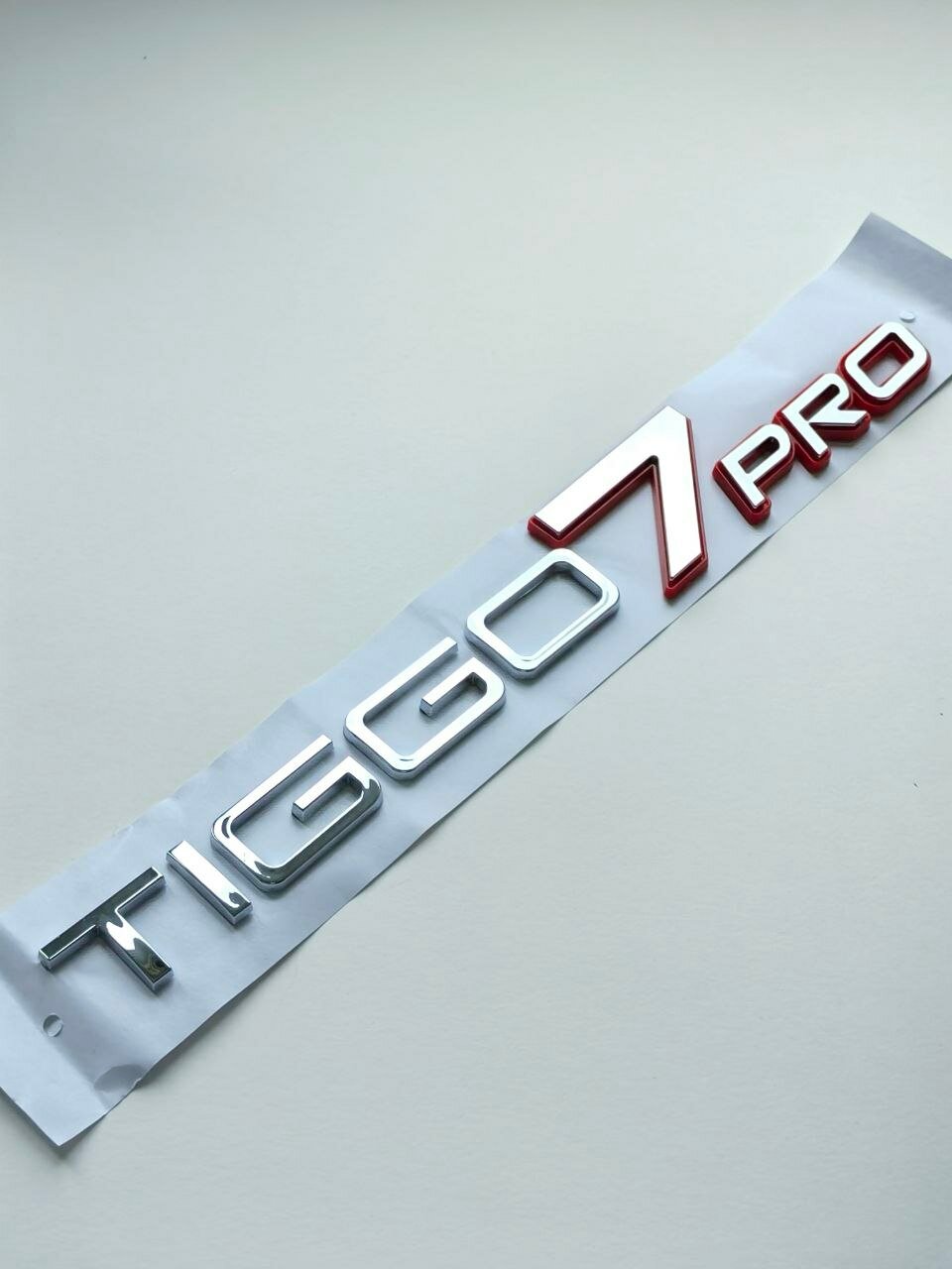 Надпись Tiggo 7 Pro 285*22 мм шильдик эмблема Chery