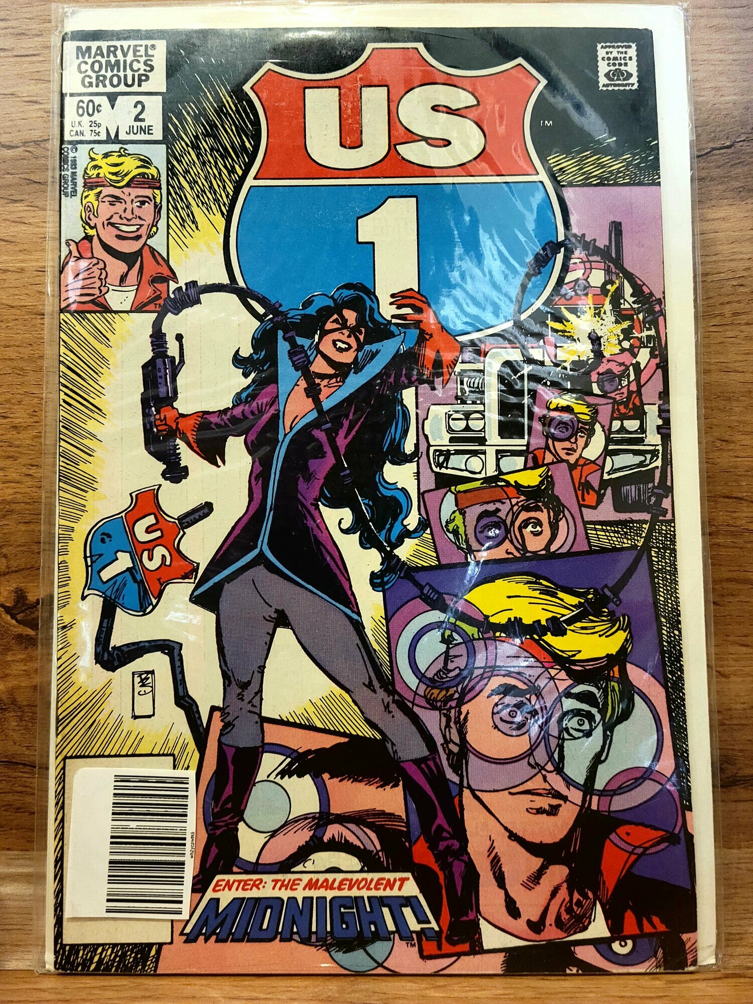 Ретро Комикс U.S. #2. 1983 Год. Оригинал!