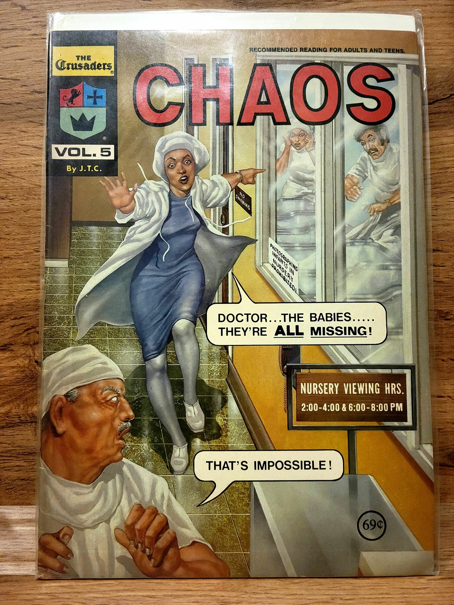 Ретро Комикс Chaos. 1982 Год.