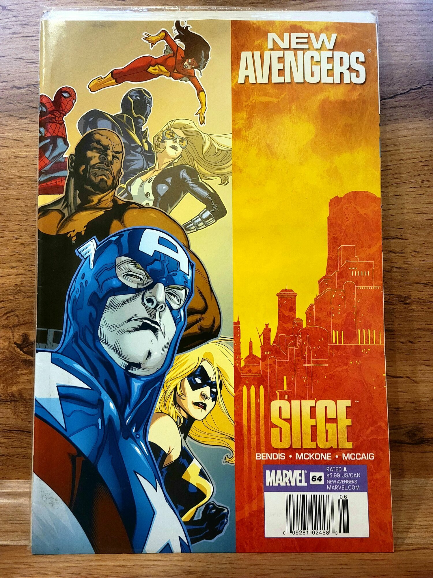 New Avengers #64. Оригинальный Комикс.