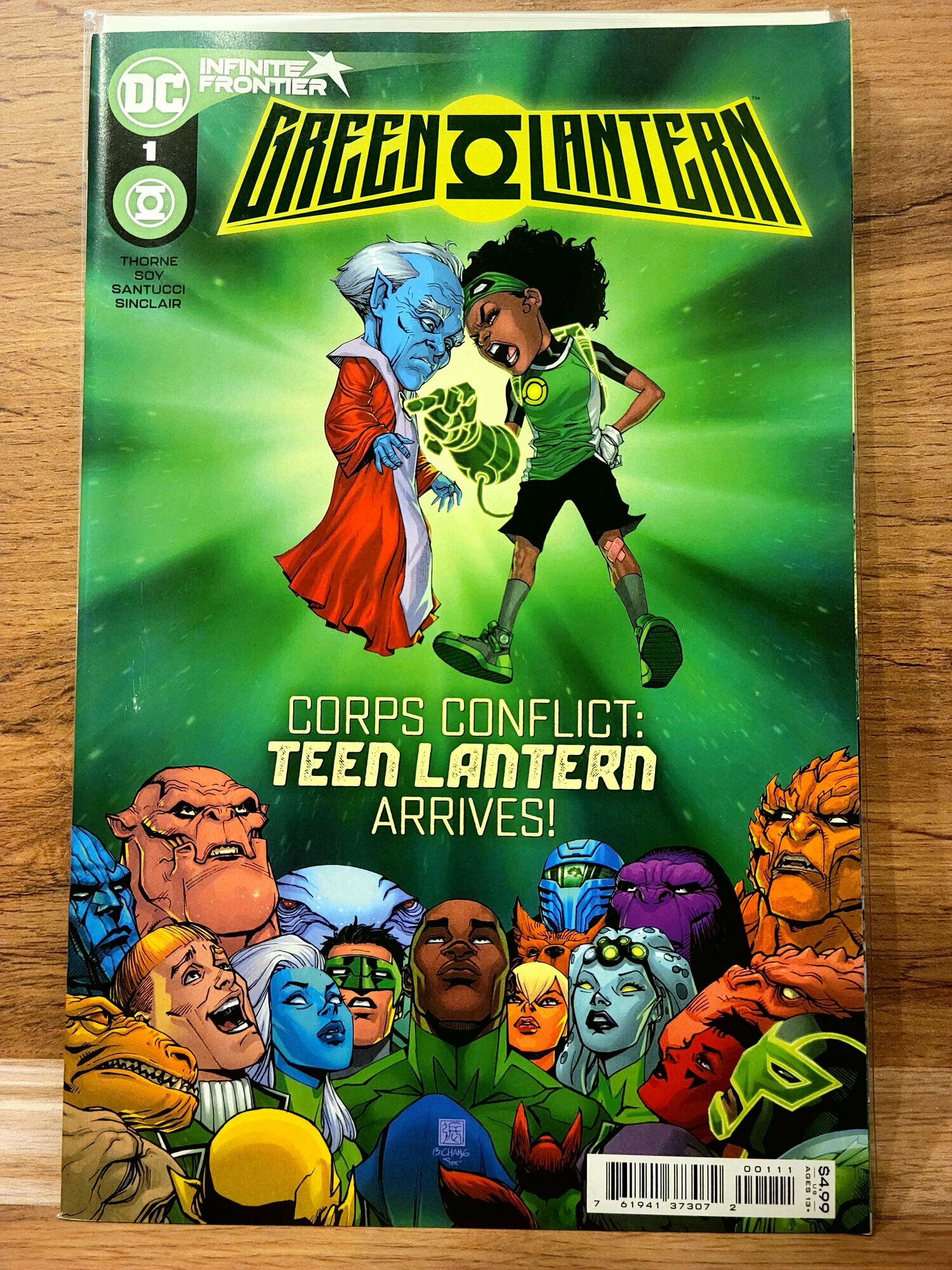 Green Lantern #1. Оригинальный Комикс.