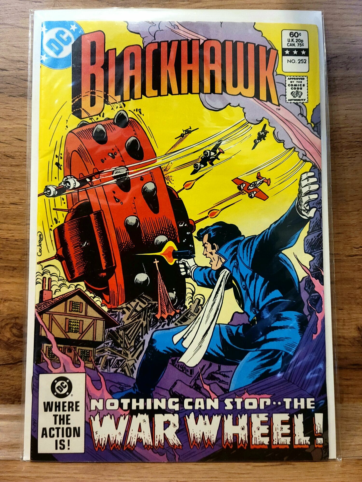 Ретро Комикс Blackhawk #252. 1983 Год. Оригинал!