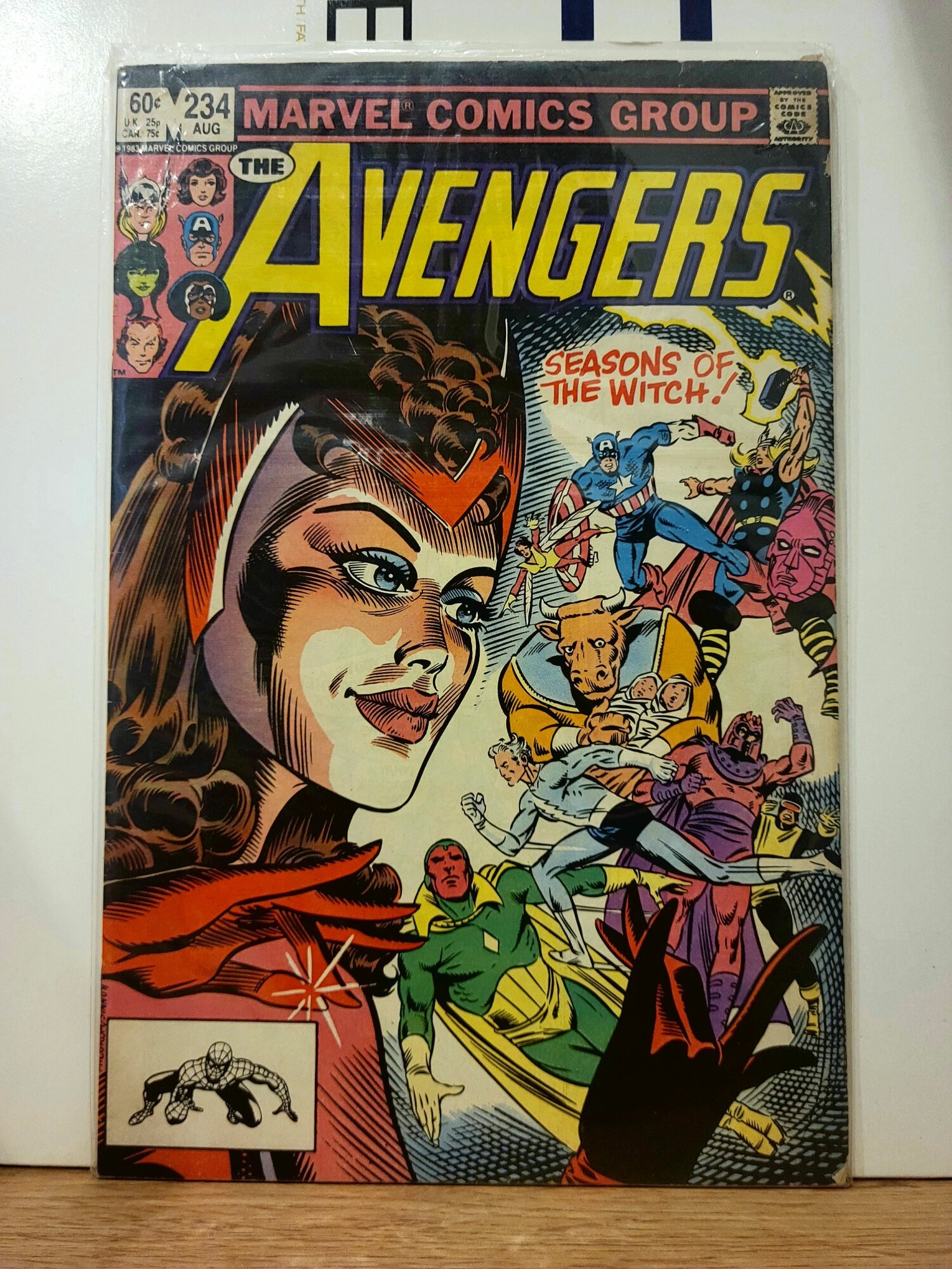 Раритетный Комикс Avengers #234. 1983 Год. Коллекционный выпуск.