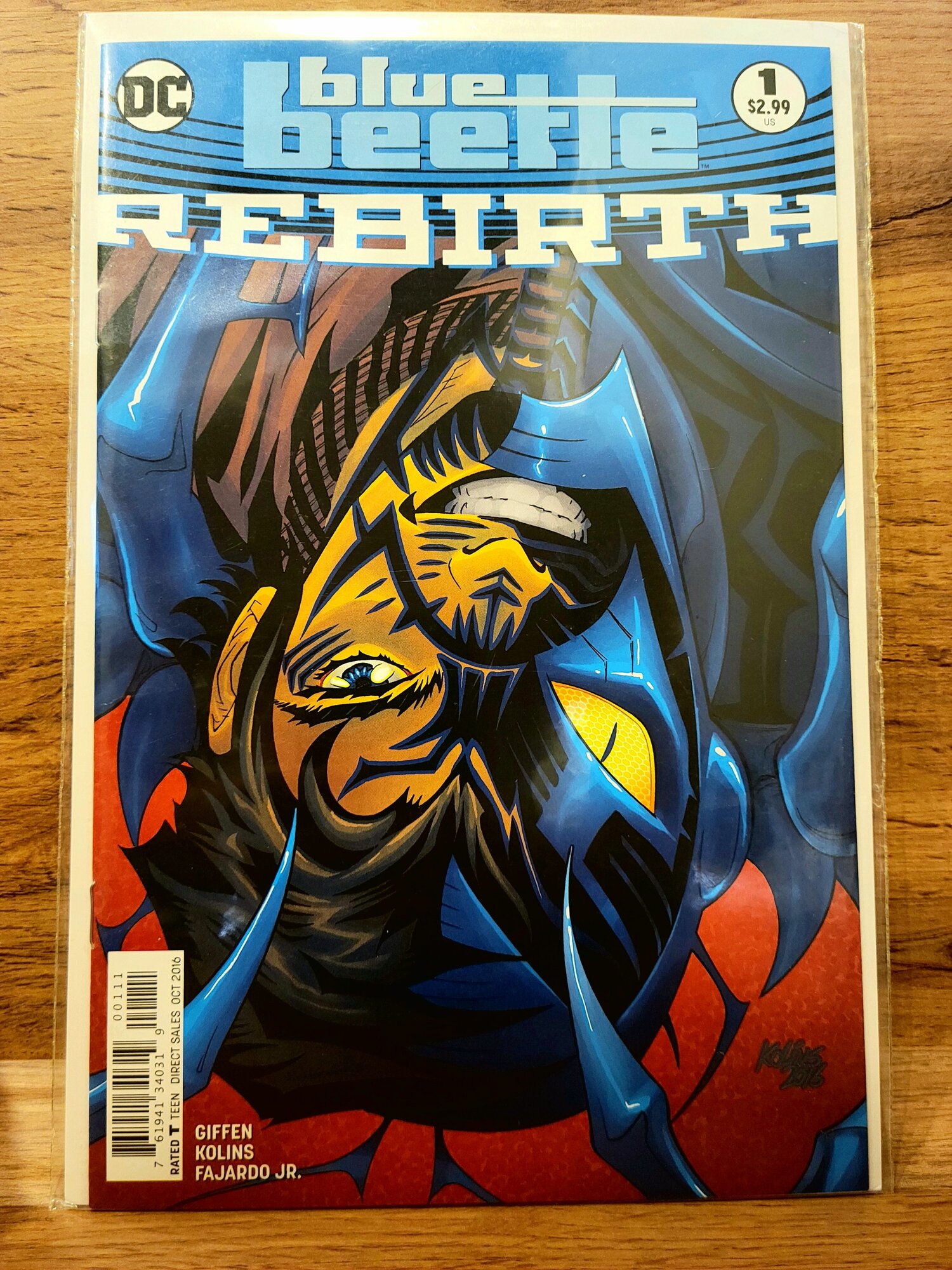 Blue Beetle #1. Оригинальный Комикс.