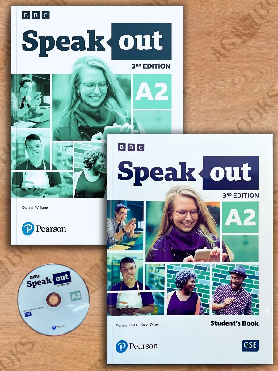 SpeakOut 3rd edition Student's book + Work book А2