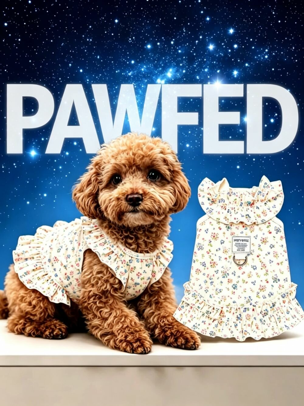 PAWFED Летнее платье для собак мелких пород, милая одежда для кошек и щенков для маленьких собак одежда для собак платье для кошек