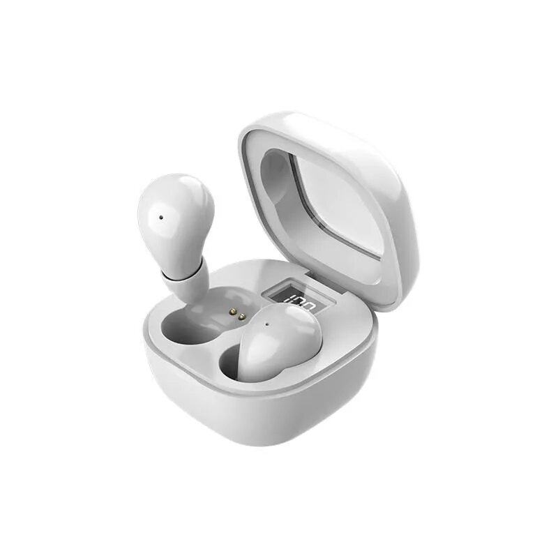 Наушники беспроводные с микрофоном, Bluetooth, USB Type-C, белый