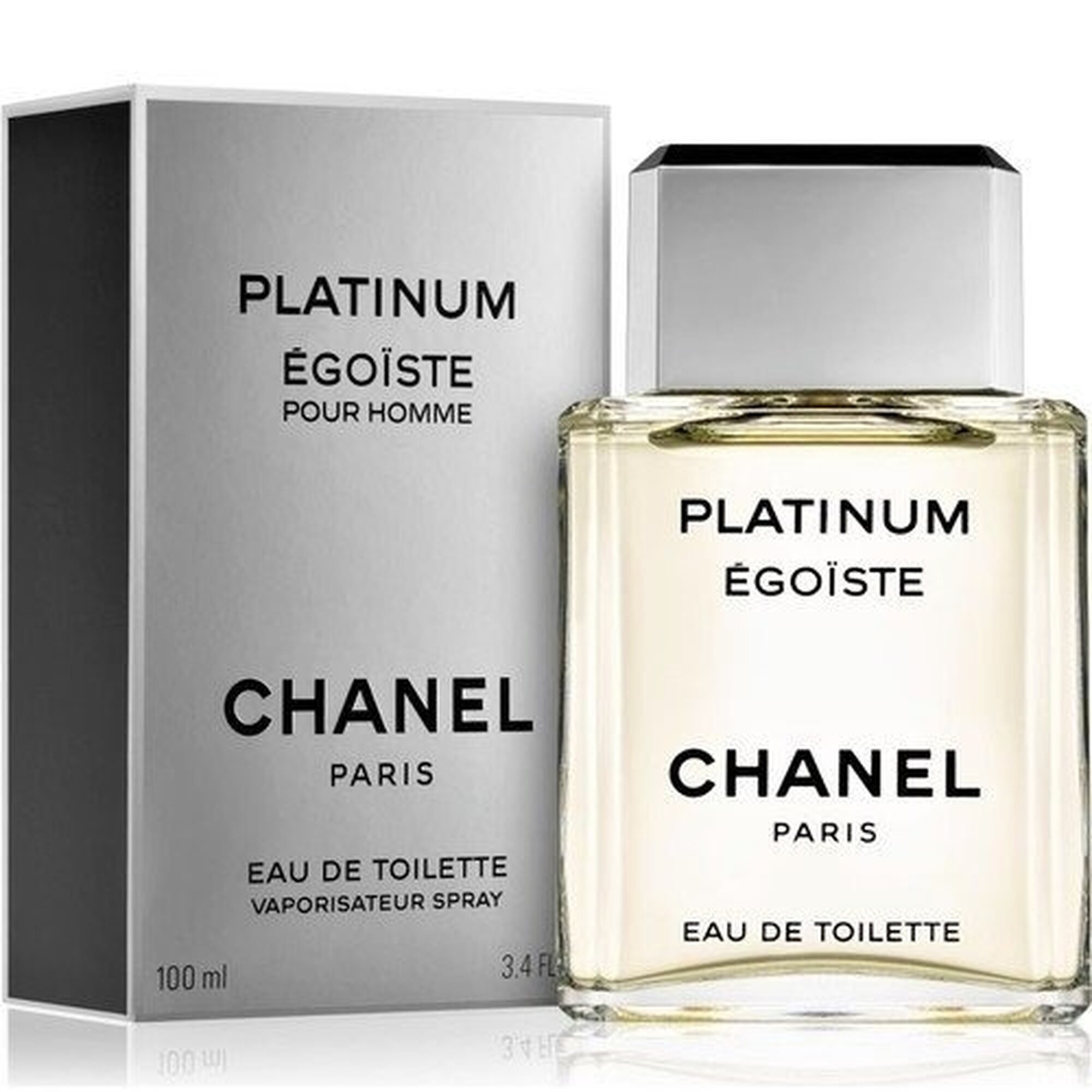 Туалетная вода Chanel Egoiste Platinum, для мужчин, объем 100 мл