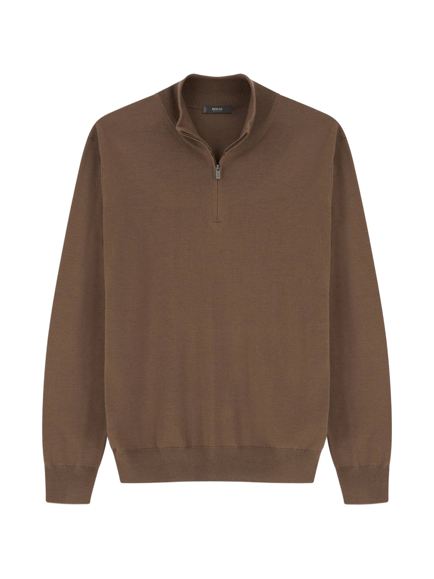 Джемпер Quarter-zip jumper in extrafine merino wool