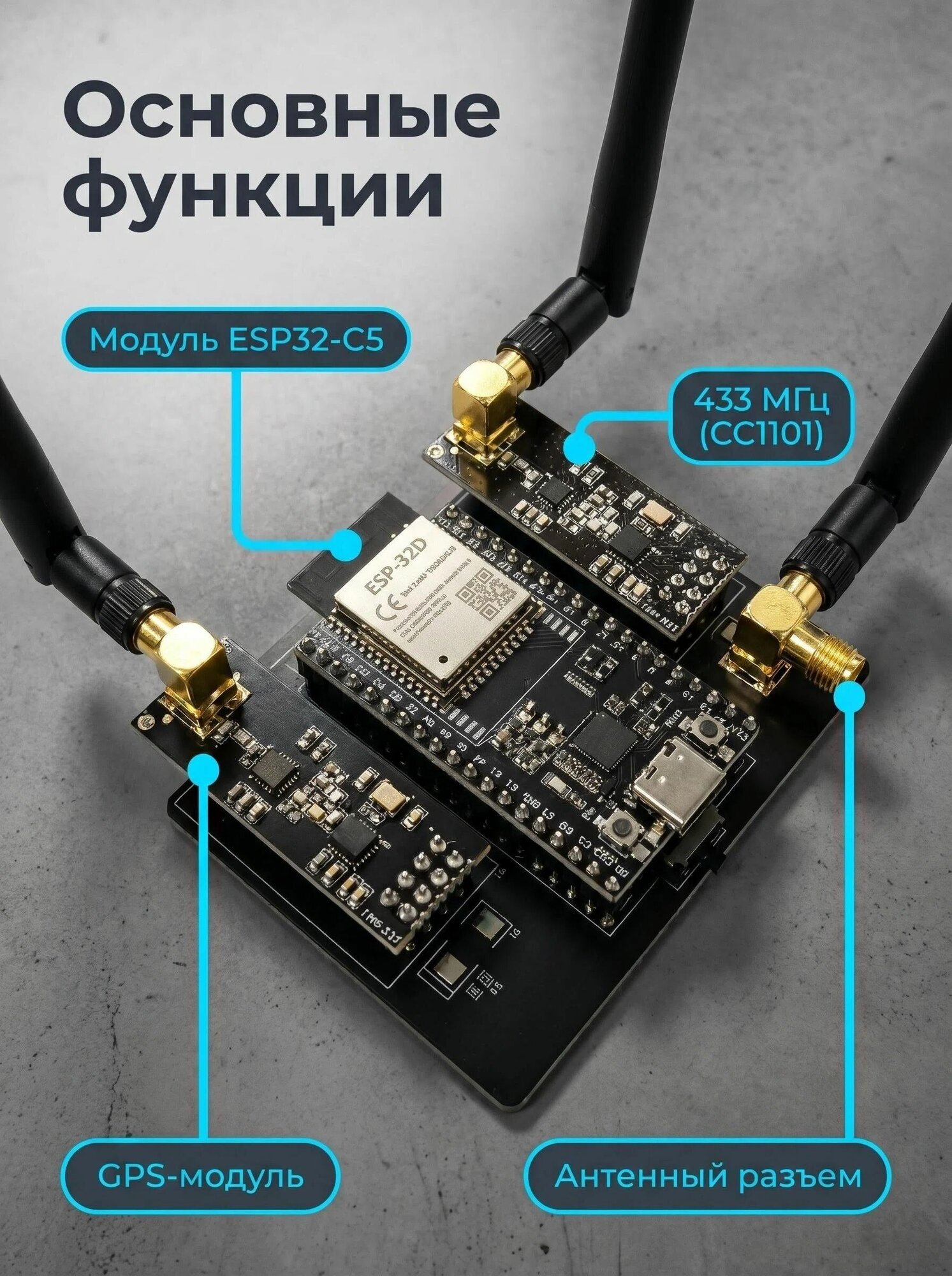 Комплект для разработки ESP32 NRF24L01 PA+LNA 2.4G WiFi Bluetooth Модульный дизайн Скажи прощай надоедливому шуму, избегай шумных соседей беспроводной модуль радиомодуль подавление помех IoT отладка