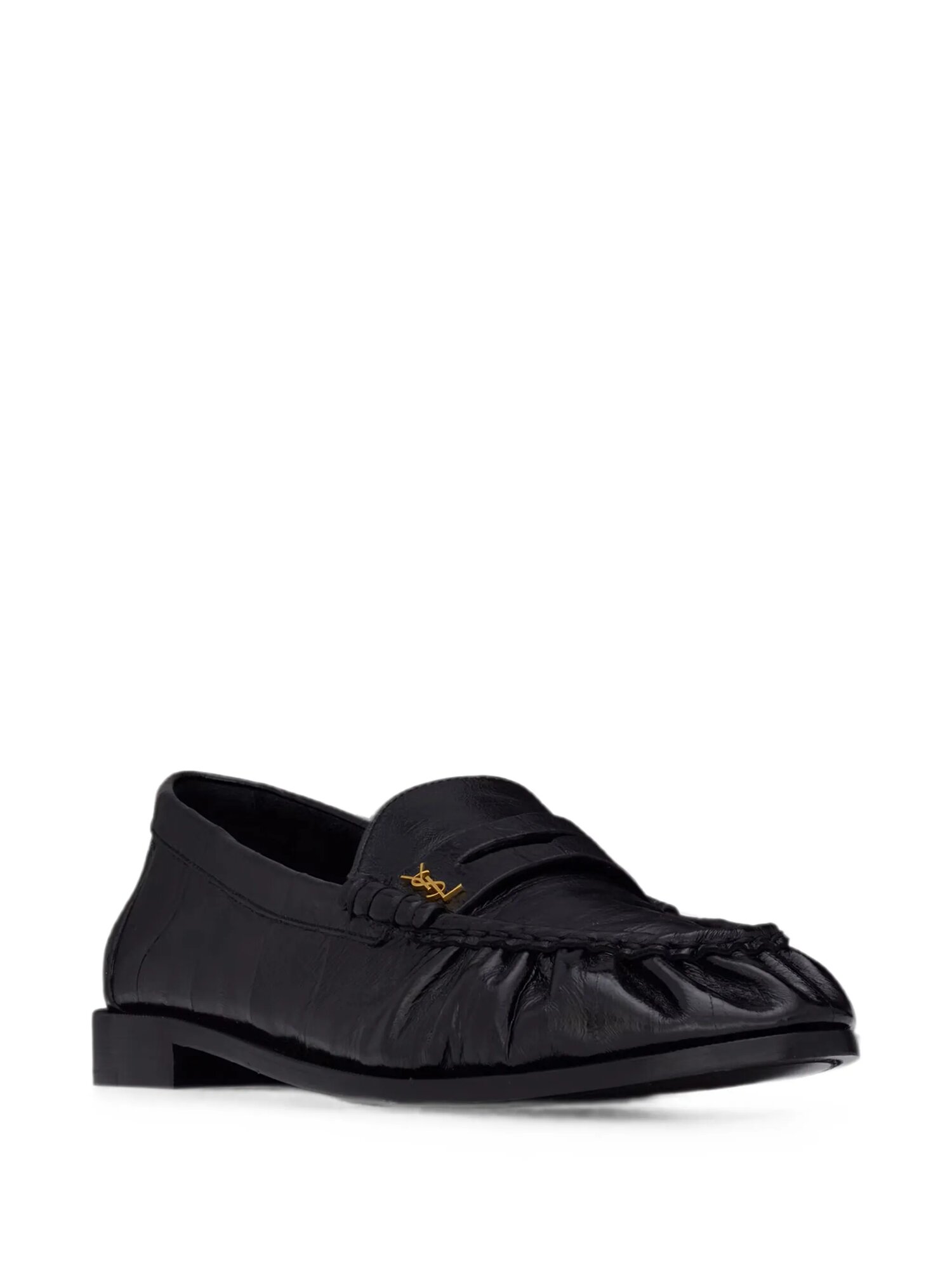 Лоферы Yves Saint Laurent Le Loafers supple in eel, размер 45 — фото 1