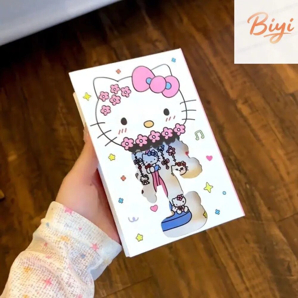 Блокнот A6, листов: 96, с Hello Kitty, Магнитная застежка — фото 1