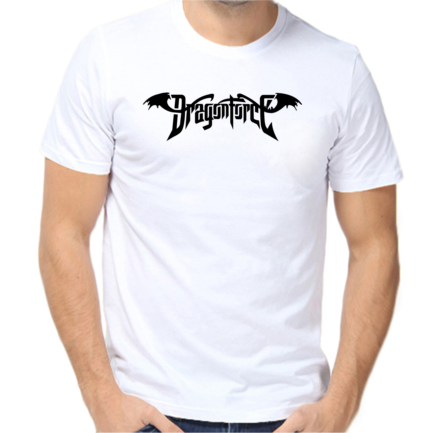 Футболка DragonForce, размер (70)10XL, белый