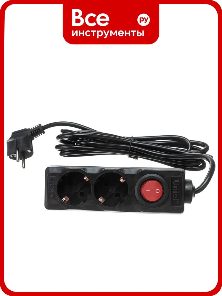 Удлинитель Uniel S-GCD2-3B BLACK UL-00003607