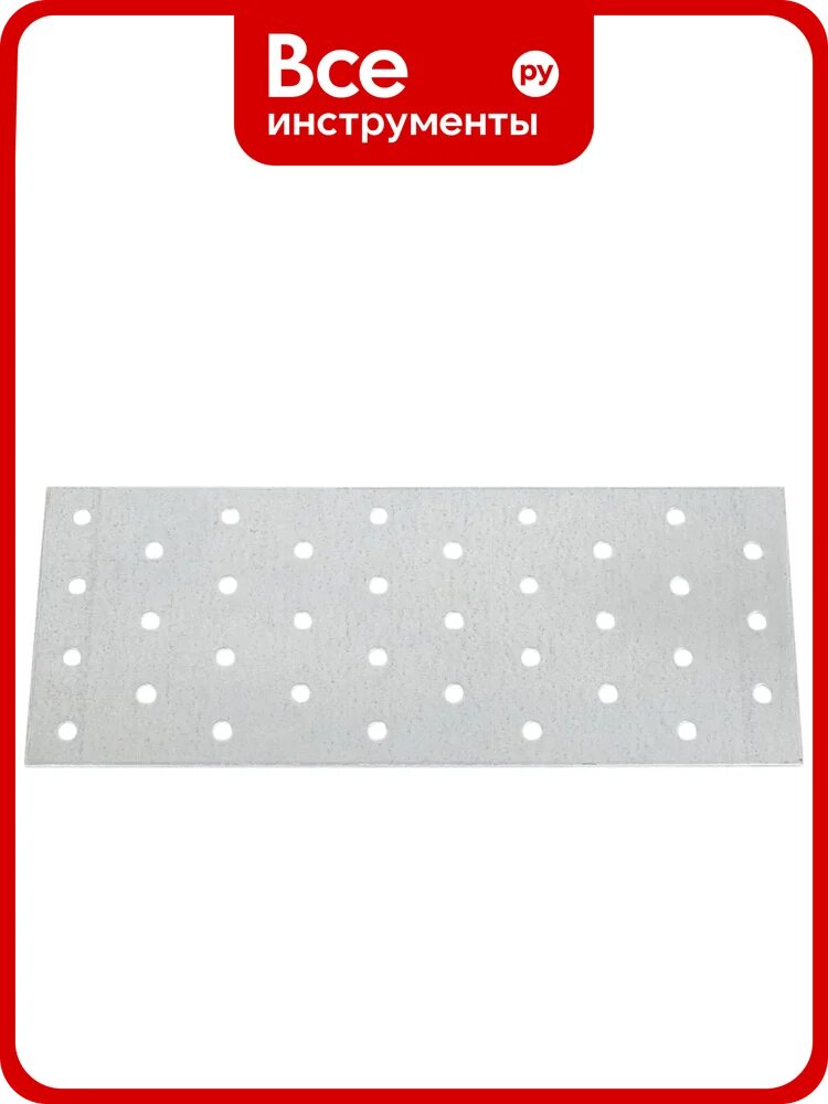 Пластина соединительная STARFIX 80x200 мм, PS белый цинк SMP-62226-1