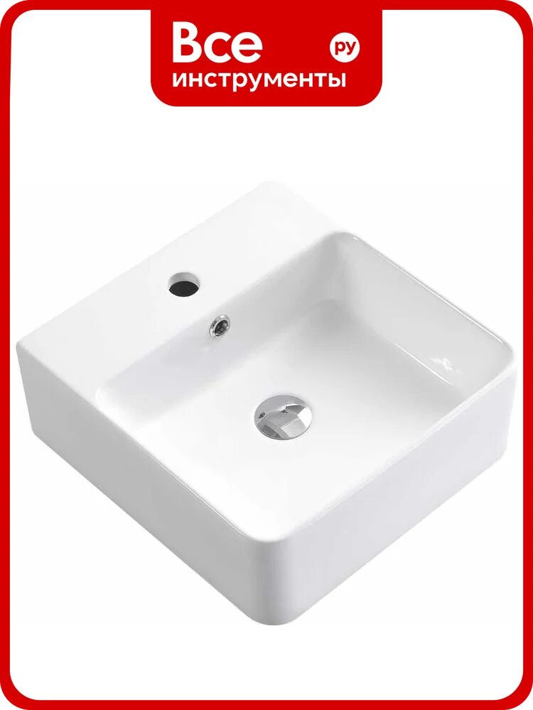 Раковина накладная ESBANO CIRCON-40 белая ESRNCIRC40W