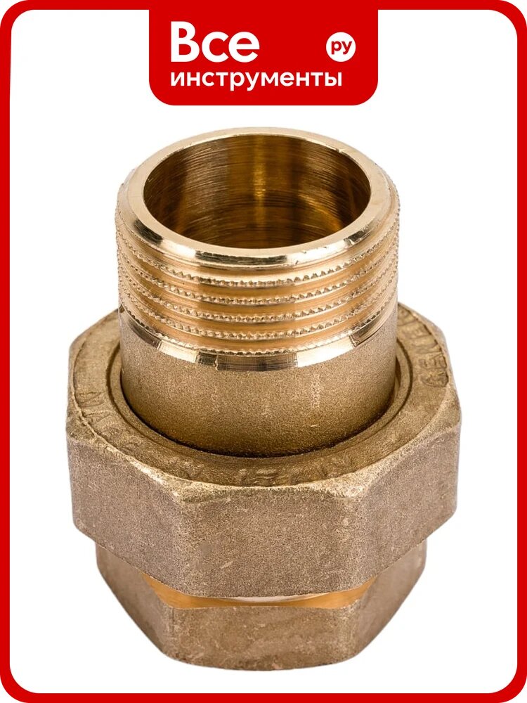 Разъемное соединение "американка" STOUT Sft-0040-000001 вн, уплотнение под гайкой o-ring кольцо 1" RG008Q0SHRUTO9