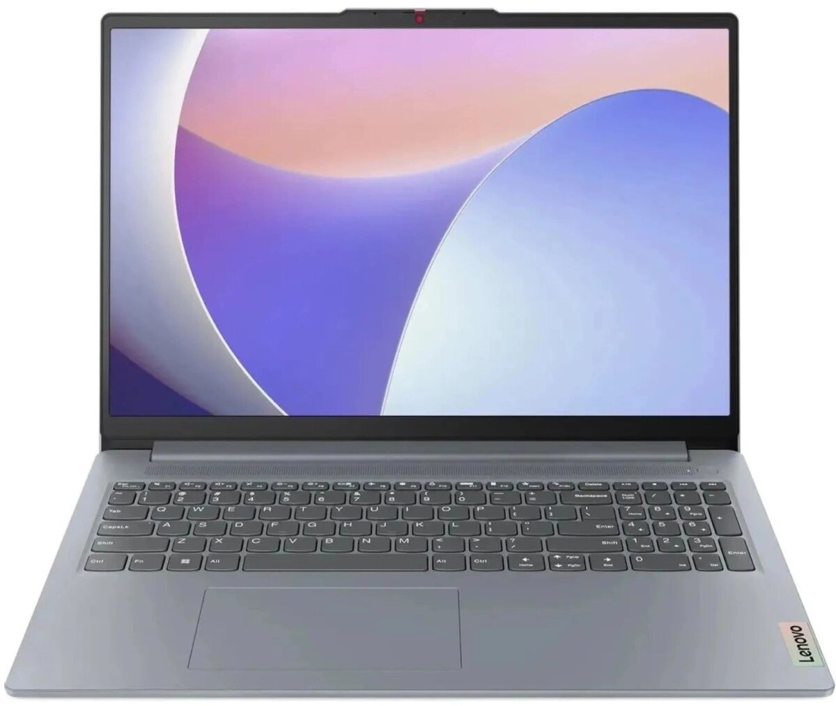 15.6" Ноутбук Lenovo IdeaPad Slim 3 15IRU8 1920x1080, Intel Core i3 1315U 1.2 ГГц, RAM 8 ГБ, LPDDR5, SSD 256 ГБ, Intel UHD Graphics, без ОС, серый