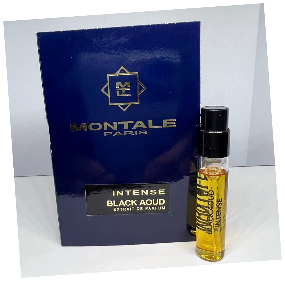 Духи унисекс Монталь Интенс Блэк Уд 2 мл - пробник Montale Intense Black Aoud