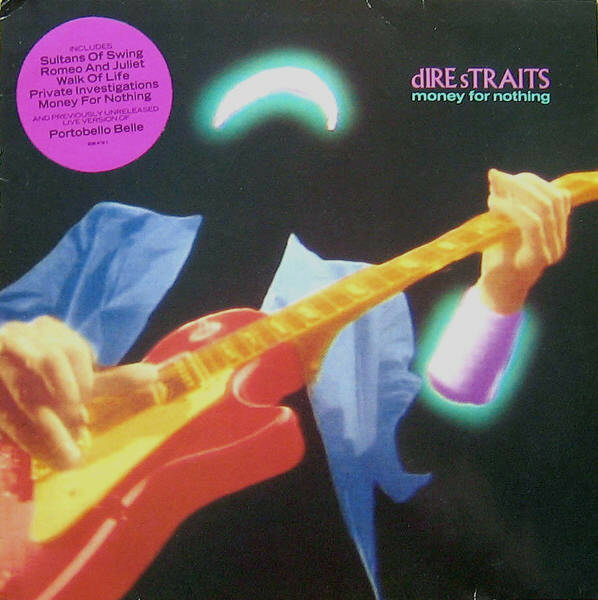 Пластинка Dire Straits "Money For Nothing" LP (Europe/1988) EX+/EX