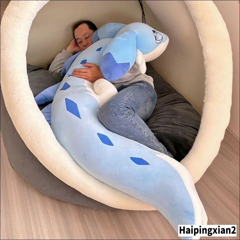 Призрачный зверь Палу Стремительный хорек Мягкая игрушка Palworld Chillet 150cm