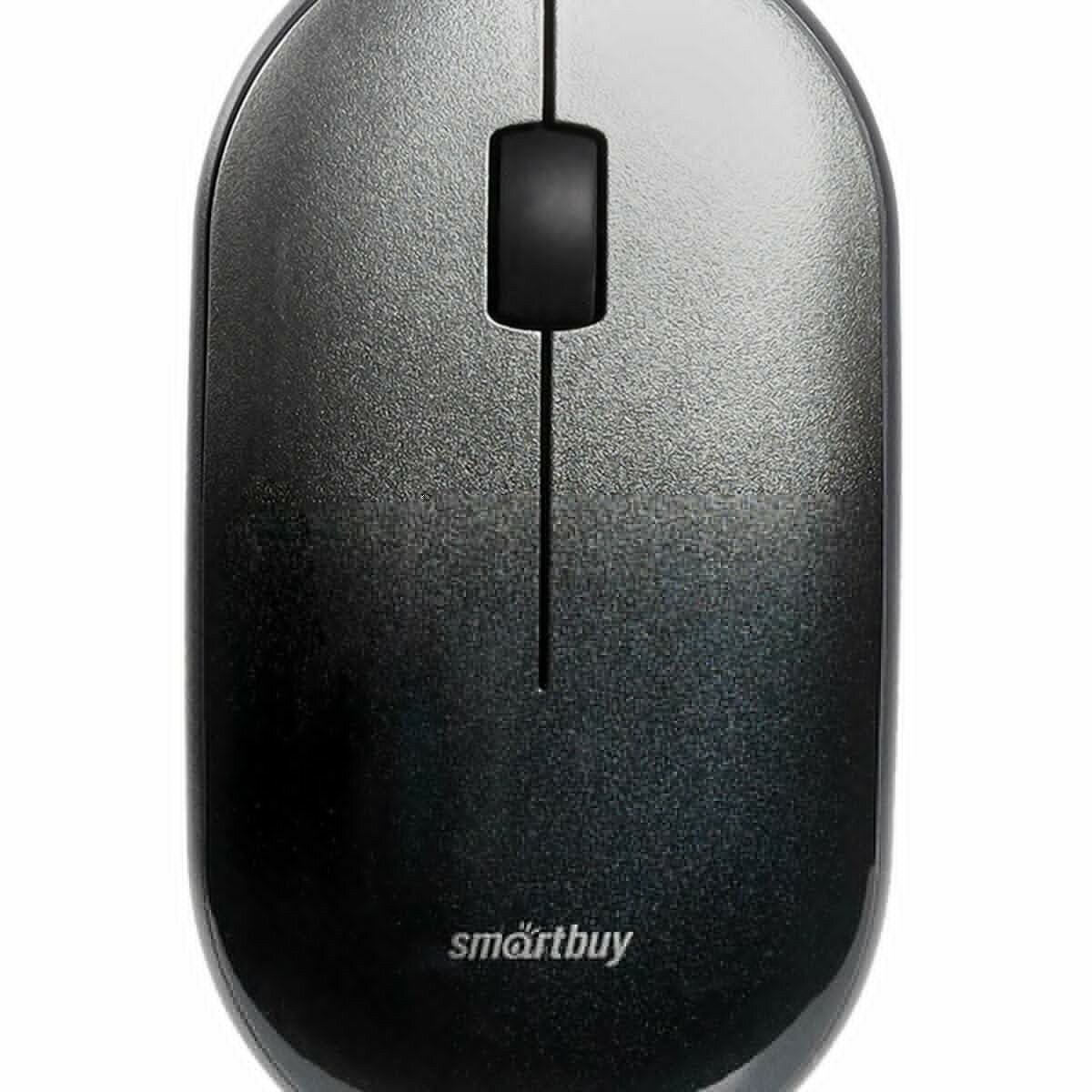 Мышь оптическая беспроводная SmartBuy SBM-266AG-K, USB, 2 кнопки+1 колесо, черная (SBM-266AG-K)