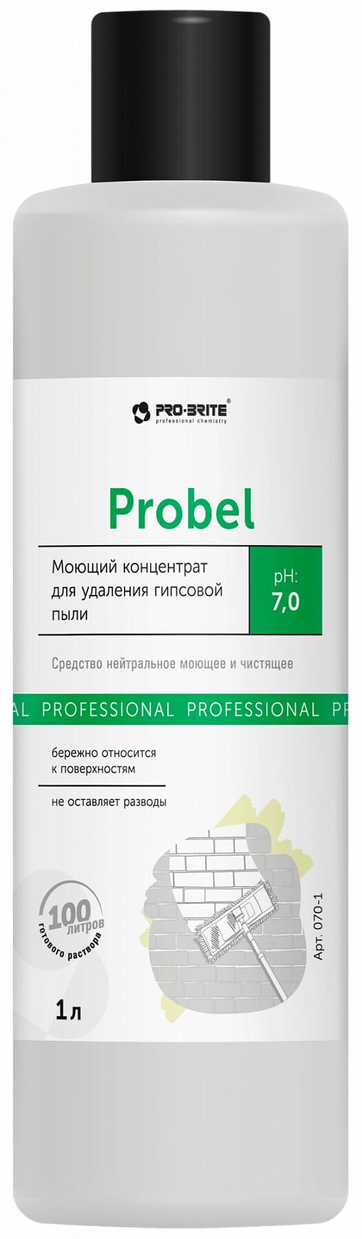 Средство для удаления гипсовой пыли Pro-Brite Пробел , PROBEL 1 л