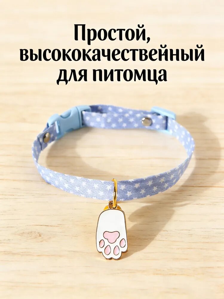 Милый ошейник для домашних животных "Кошачьи лапы"