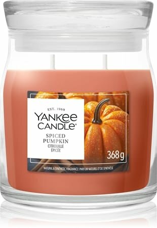 Свеча Yankee Candle Spiced Pumpkin, оранжевый, 368 г