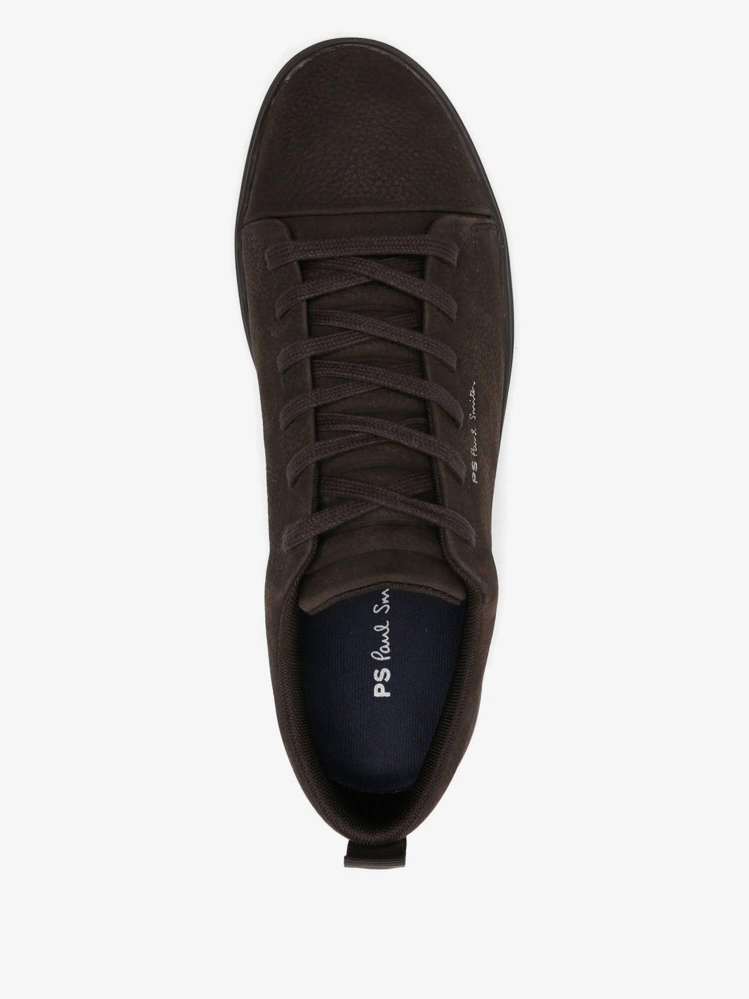 Кроссовки Paul Smith Lace-up leather sneakers, размер 10, коричневый/серый/оранжевый — фото 1