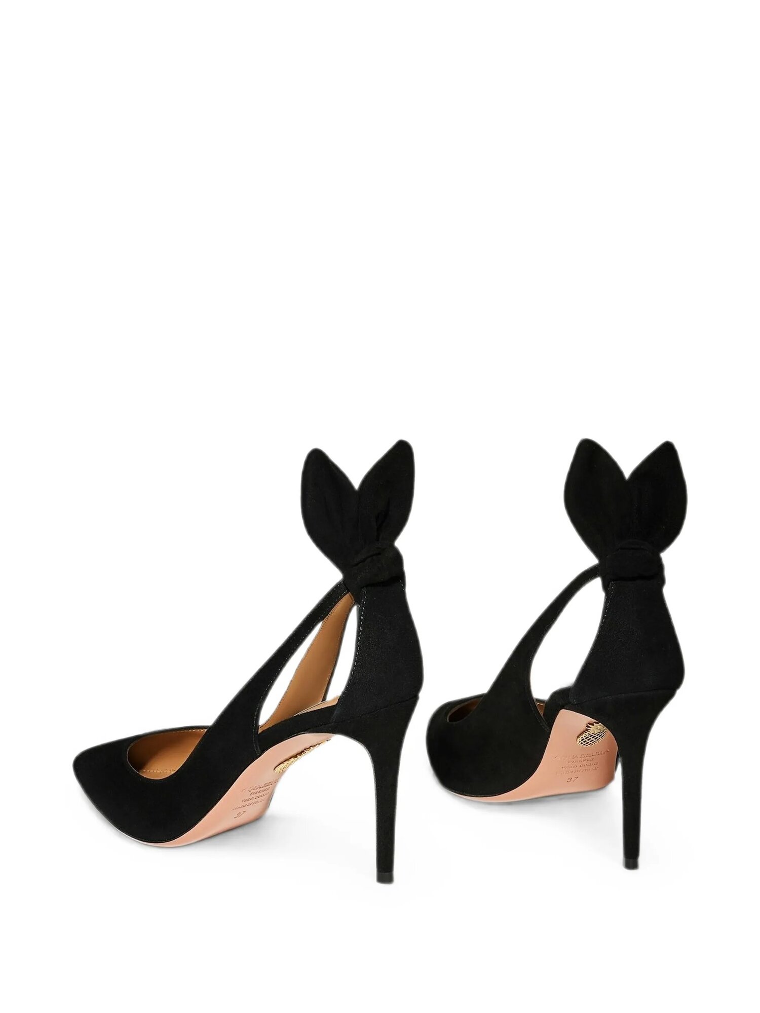 Туфли Aquazzura Bow Tie pumps 85, размер 38 — фото 1