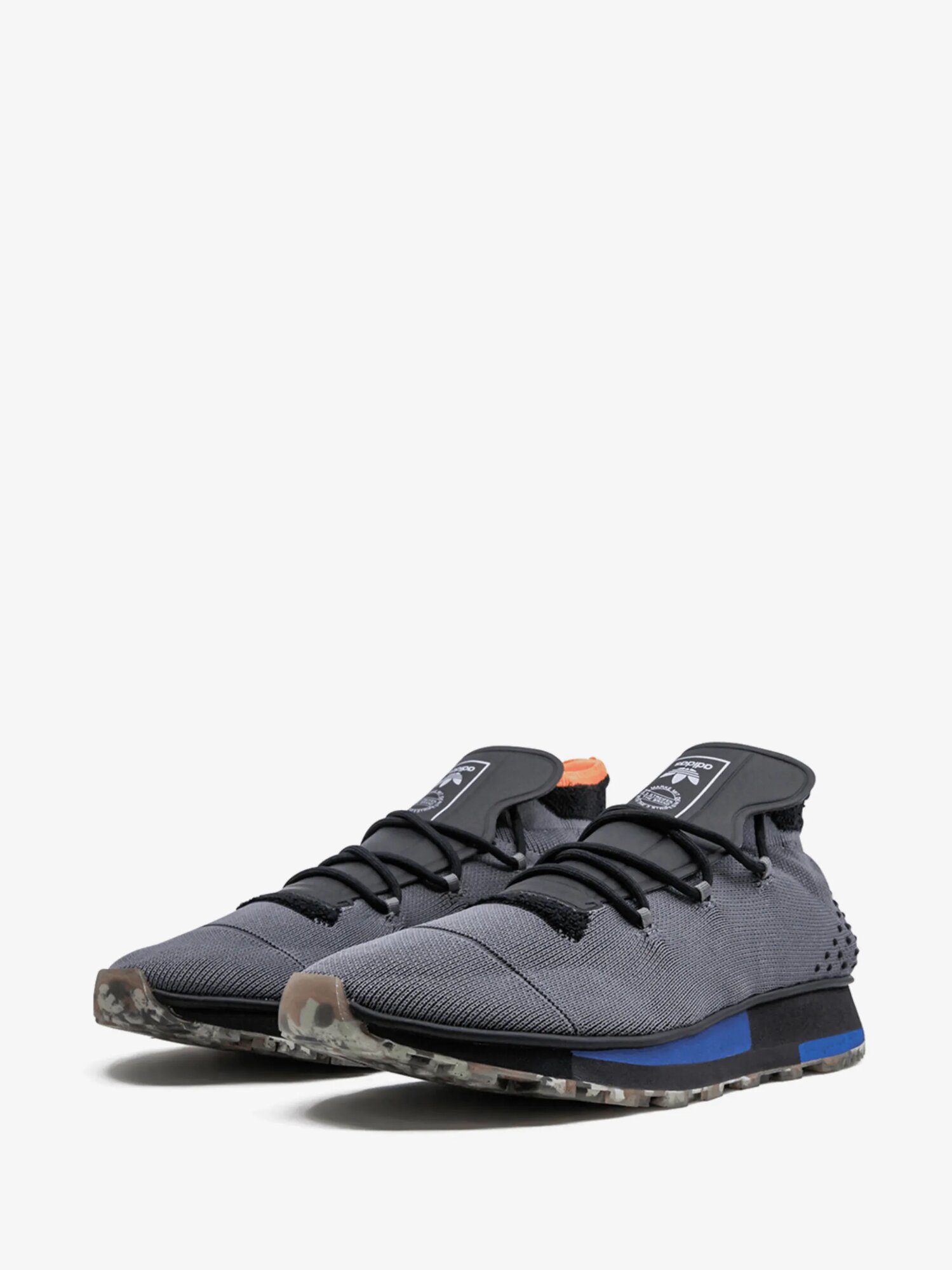 Кроссовки adidas AW Run Mid, размер 10.5 US, серый — фото 1