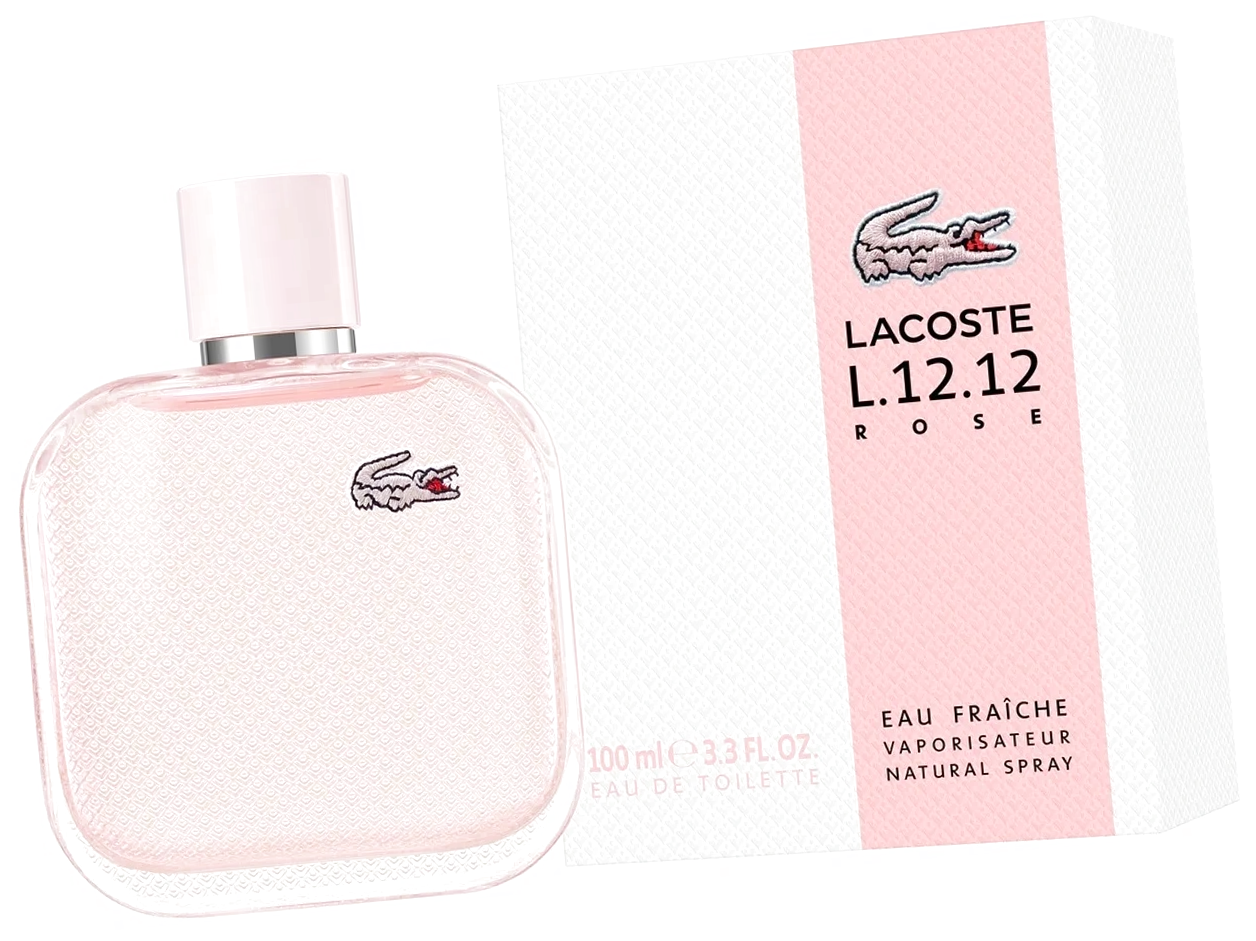 Аромат для женщин Lacoste L 12 12 Rose Eau Fraiche 100 мл - Роза О Фреш