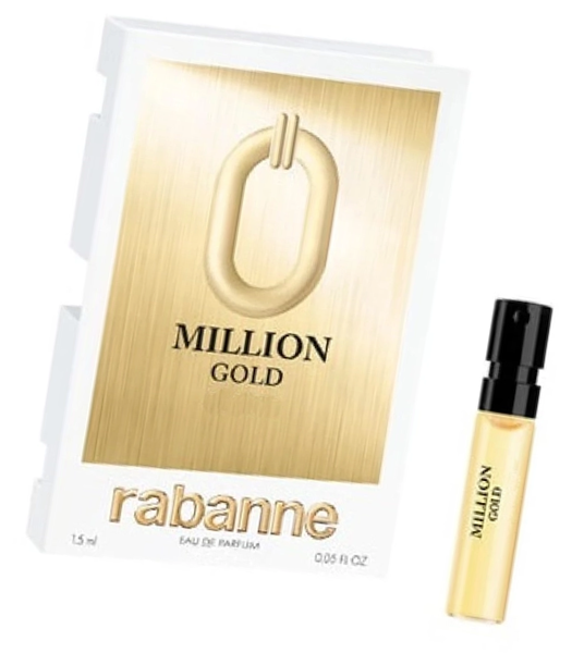 Paco Rabanne Million Gold парфюмерная вода мужская 1.5 мл сэмпл - Пако Рабан Миллион Голд стойкий