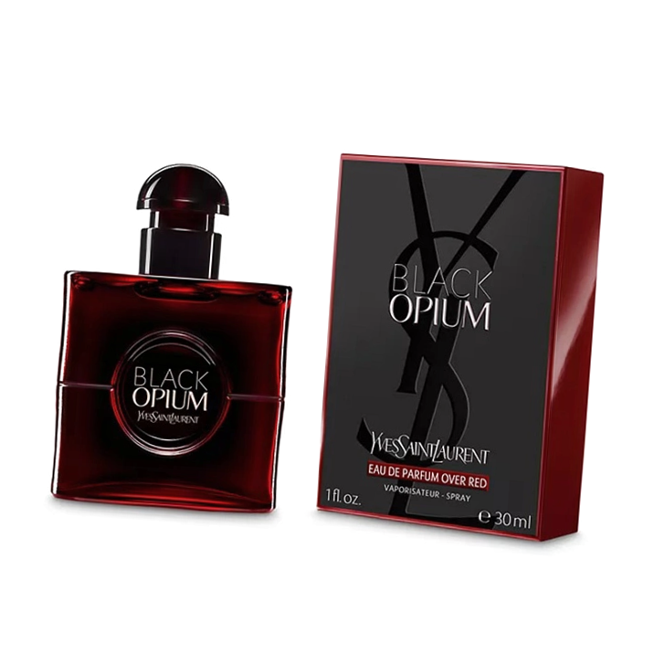 Ив Сен Лоран Блэк Опиум Овер Ред парфюмерная вода женская 30 мл - Ysl Black Opium 2024