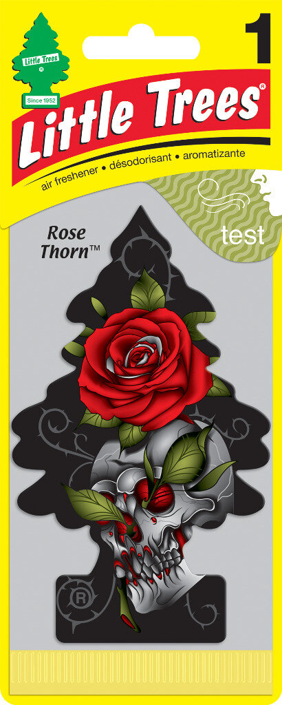 LITTLE TREES Ароматизатор Ёлочка "Дикая Роза" (Rose Thorn)