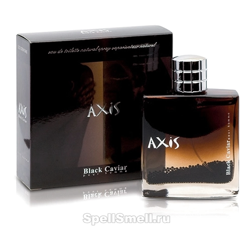 Мужская туалетная вода Axis Black Caviar 90 мл - Аксис Блек Кавиар пряный аромат