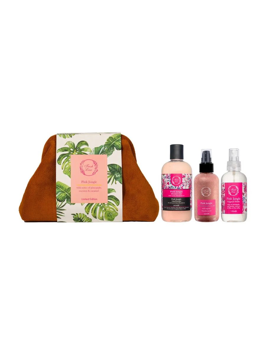 Fresh Line Pink Jungle Set Набор для ухода за телом с