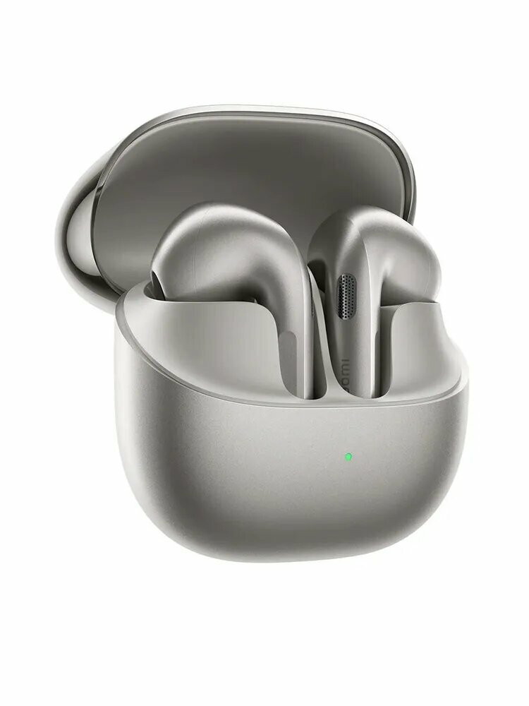 Xiaomi Наушники беспроводные Глобальная версия Xiaomi Buds 6 Bluetooth 5.4, Bluetooth, USB Type-C, серый