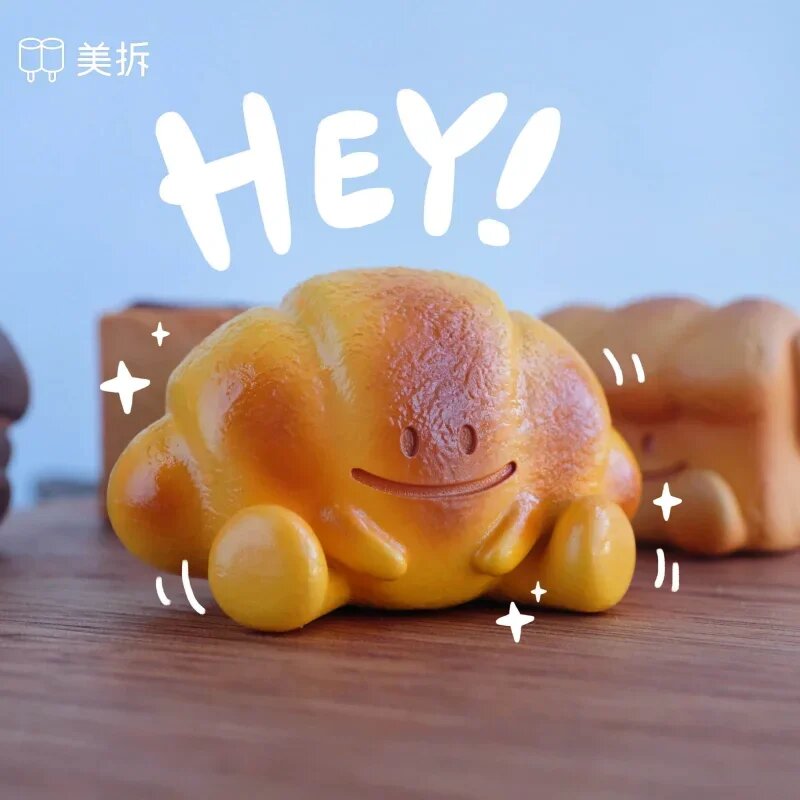 MEI CHAI миниатюрные фигурки Croissant