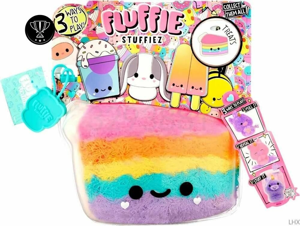 GM Флаффи Стаффиз Игровой набор Fluffie Stuffiez cake Новая серия