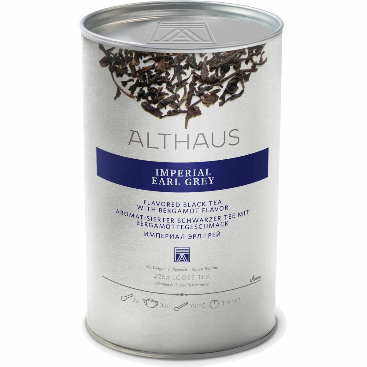Чай черный листовой Althaus Imperial Earl Grey, 225г (2509463)